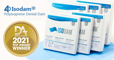 Four D Rubber Isodam Polyisoprene Dental Dams