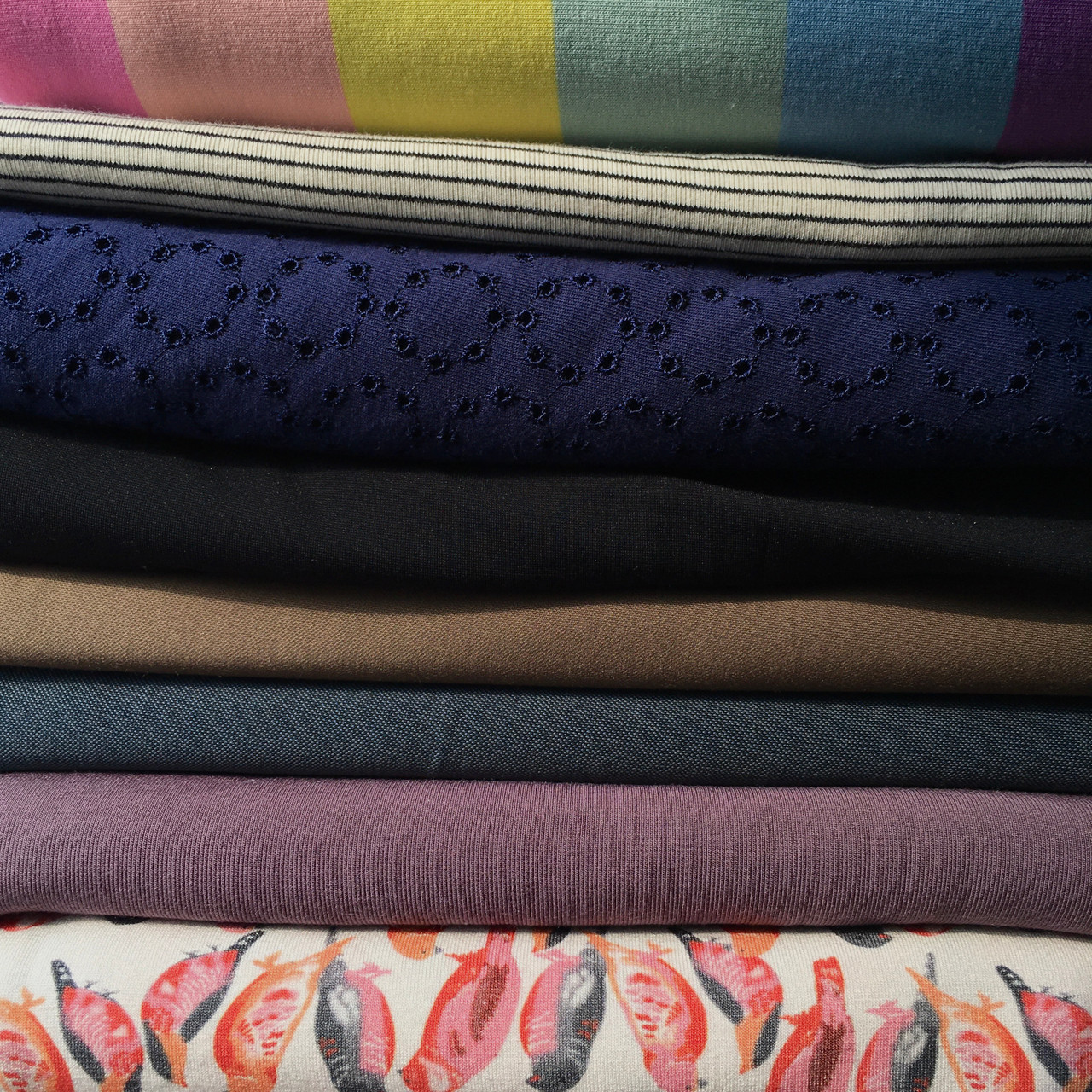 Cupro blend double knit 236gsm, by metre - WiththeWeave