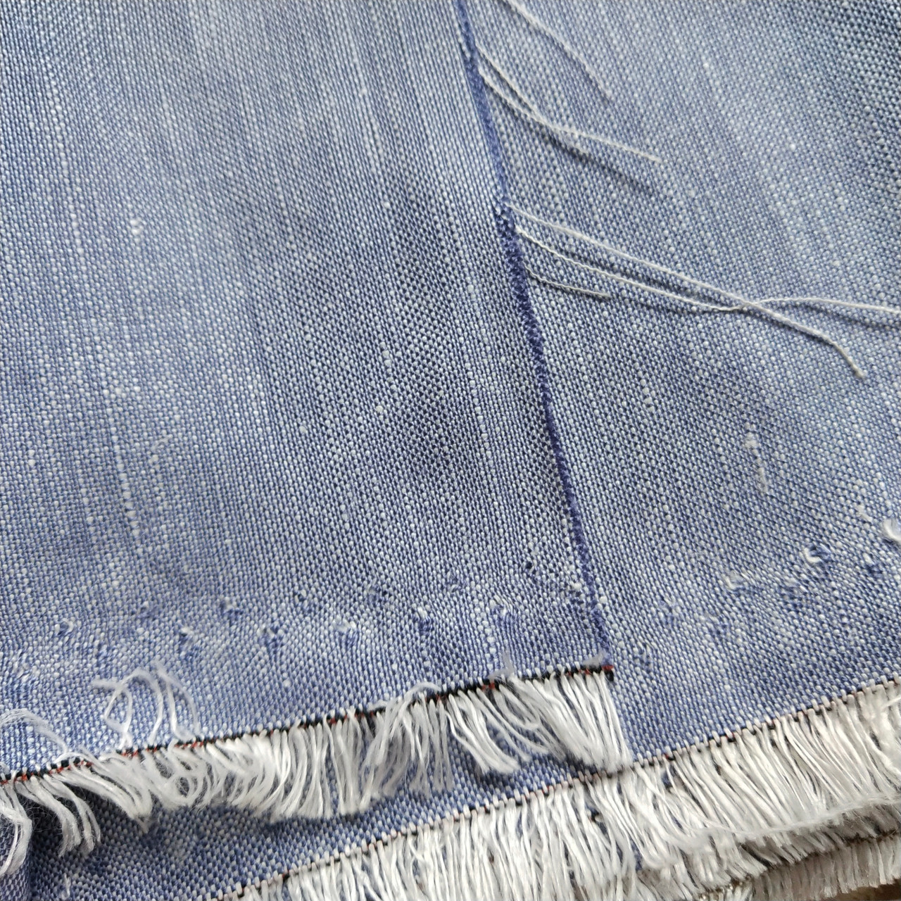 176gsm light chambray tencel linen, by metre - WiththeWeave