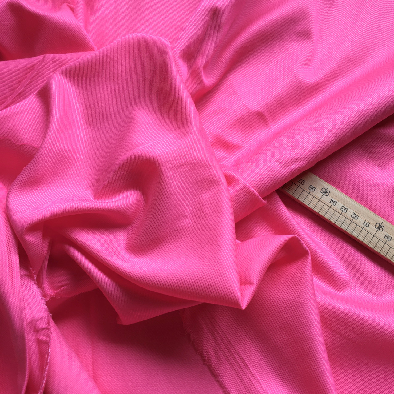 113gsm tencel blend twill pink, by metre - WiththeWeave