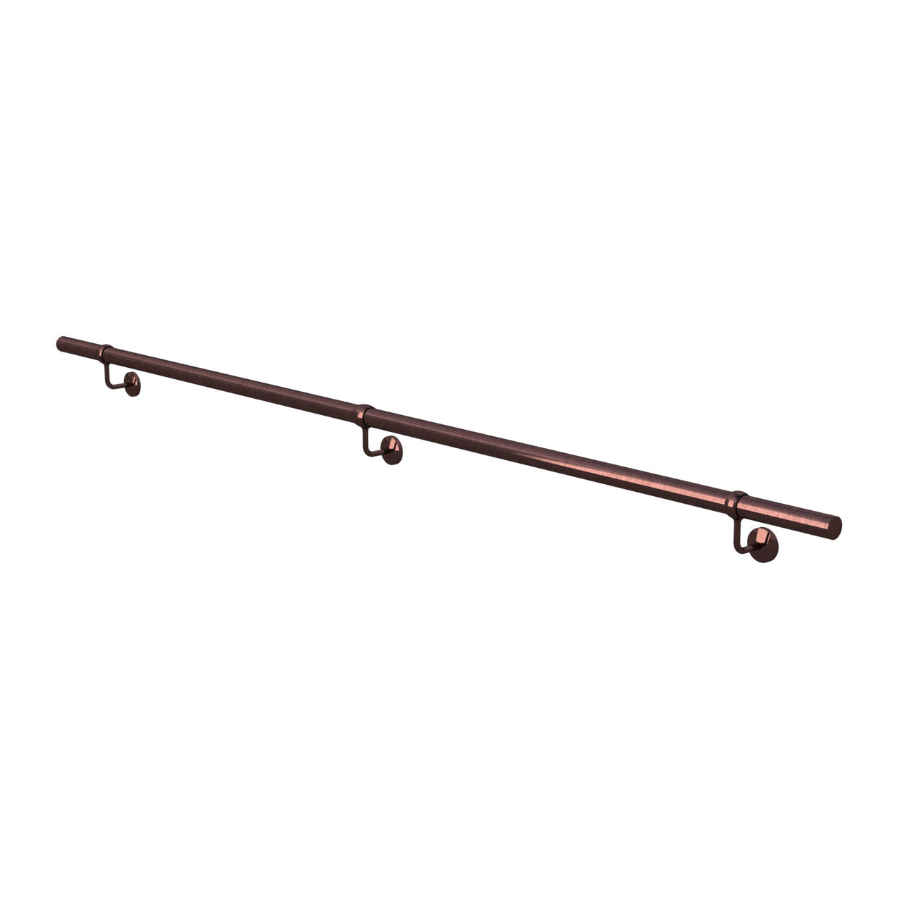 Stair Handrail Kit 2.4m | Antique Copper Stair Handrail Kit