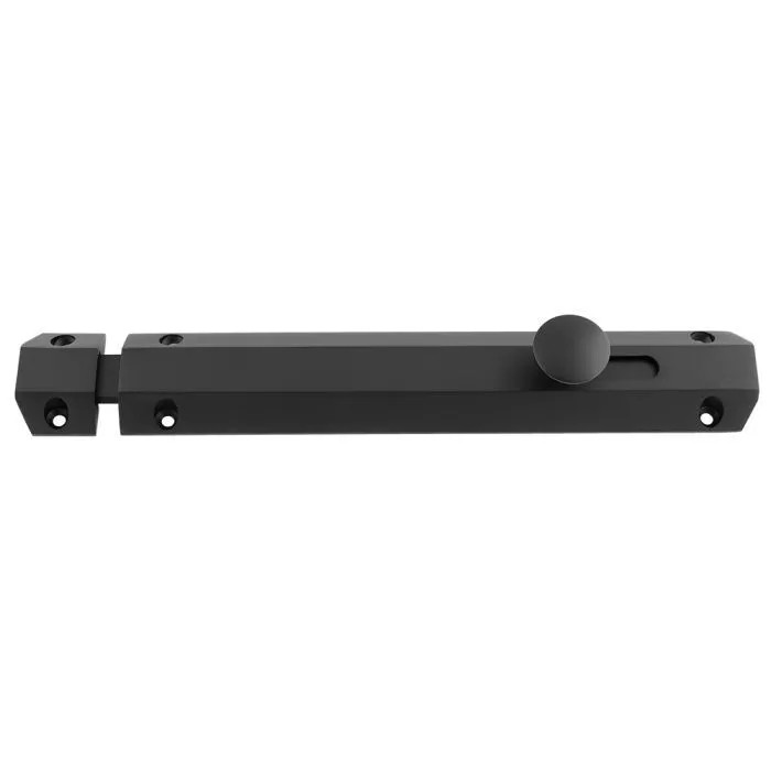 Surface Bolt, 210 x 35mm, Matt Black | Stiley Living