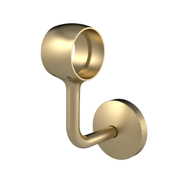 Handrail End Bracket Antique Brass (Single)