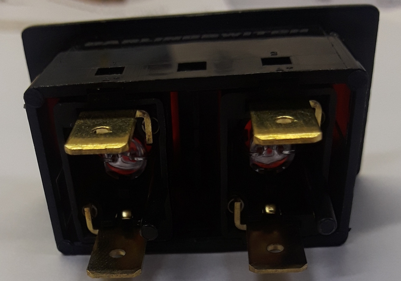 VP1TT-B22SS-00000 Carling 12 Volt Rectangular Red LED Indicator Light