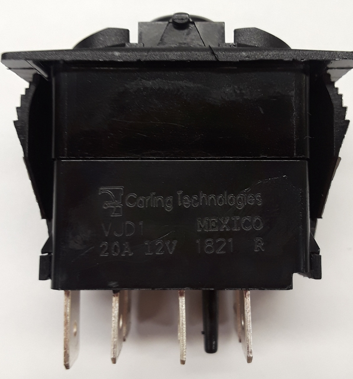 Vjd1d66b On Off On V Series Rocker Switch Carling Two Dependent Lamps