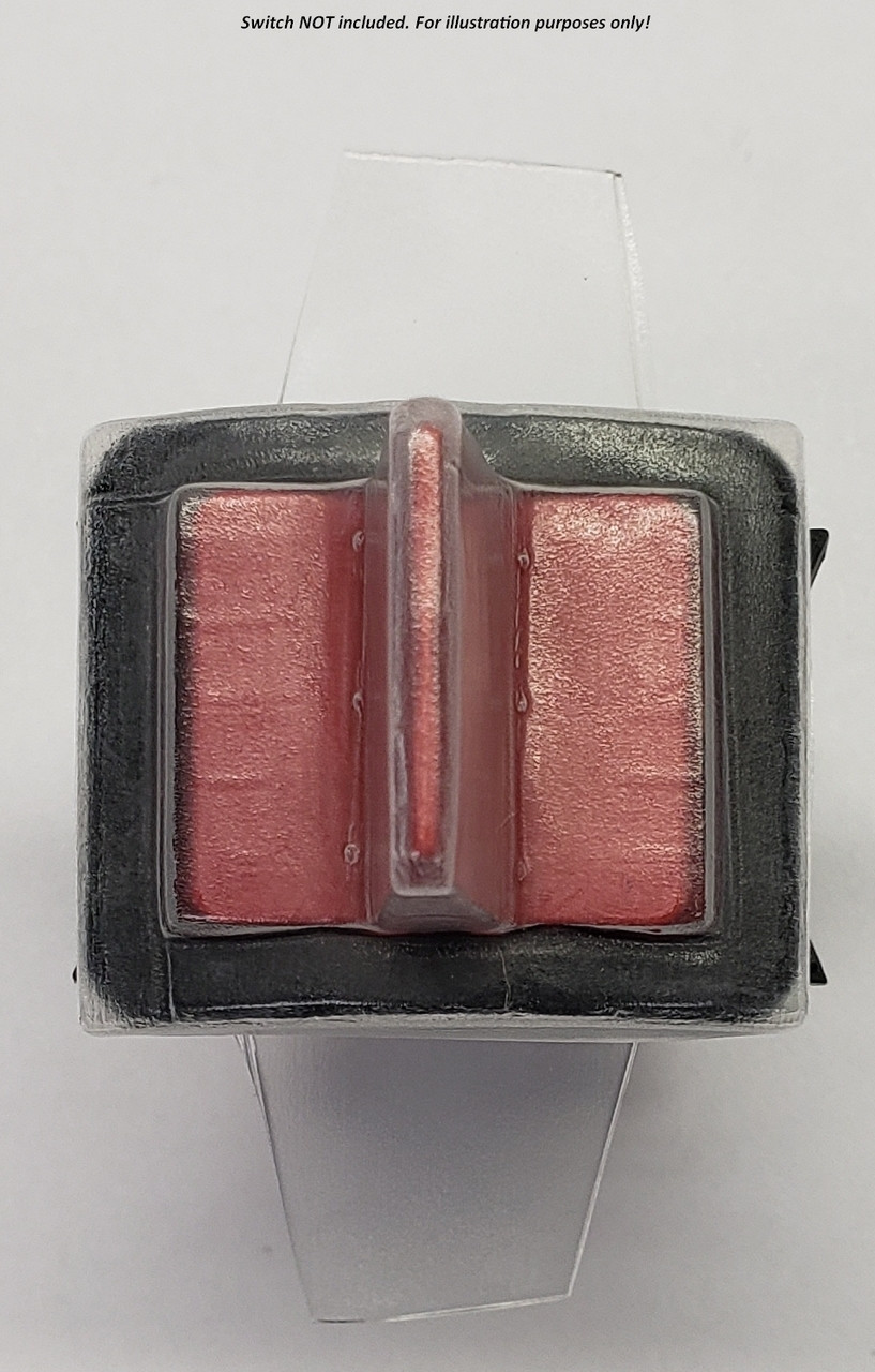 Clear Rubber Seal Boot for Paddle Rocker Switches