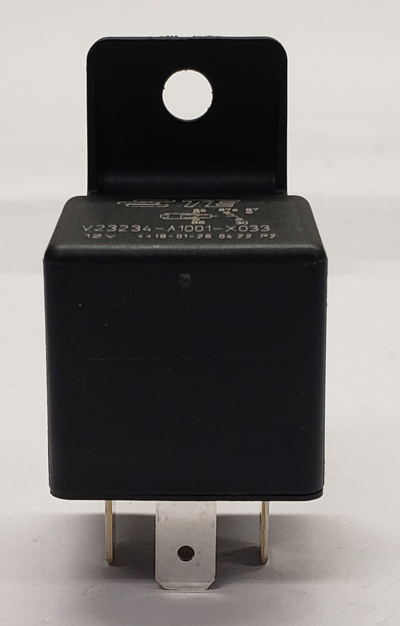 V23234-A1001-X033 SPDT Mini Relay with Bracket, 50/20A, Spade Terminals