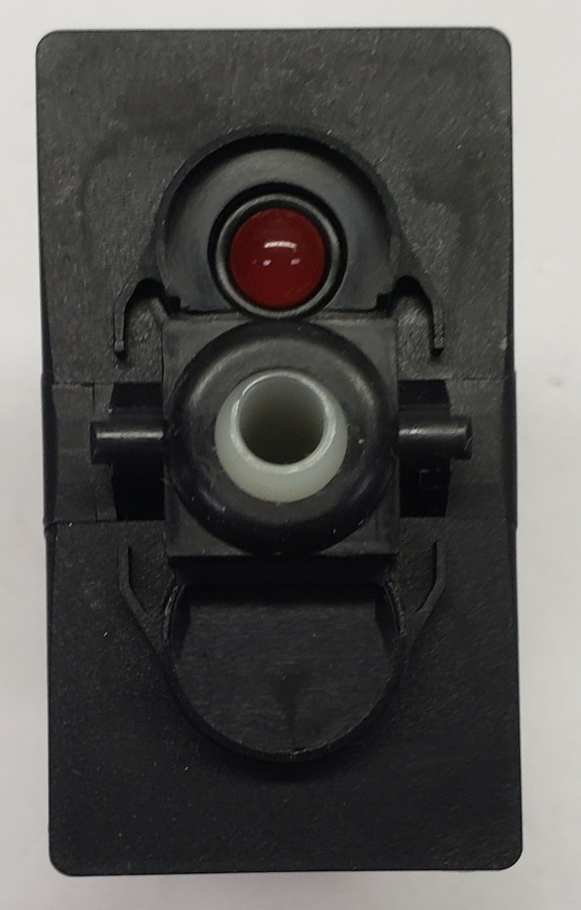 VDD12C0B Double Pole Carling V series On-On rocker switch, Single Red ...