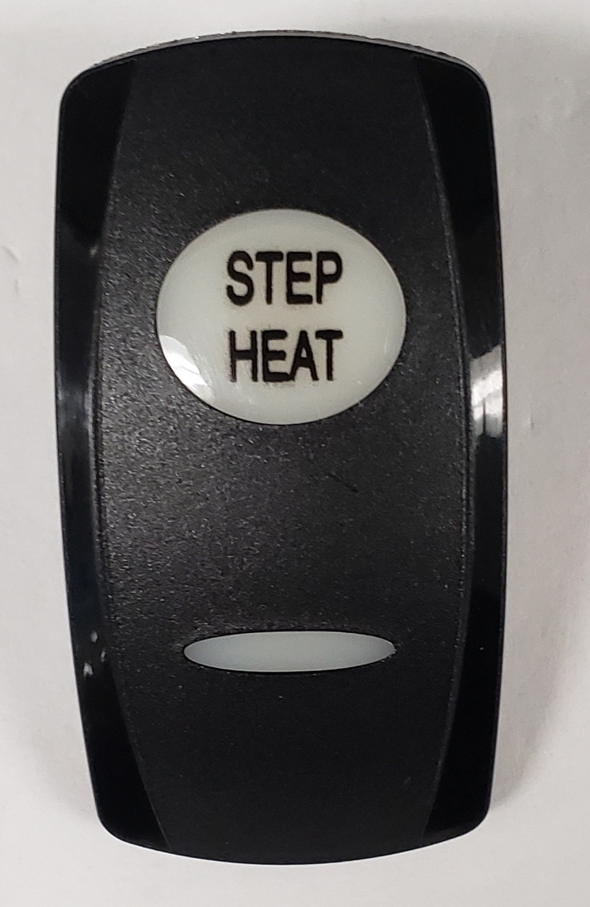 Step Heat Carling V Series Custom Rocker Switch Actuator Hard Black