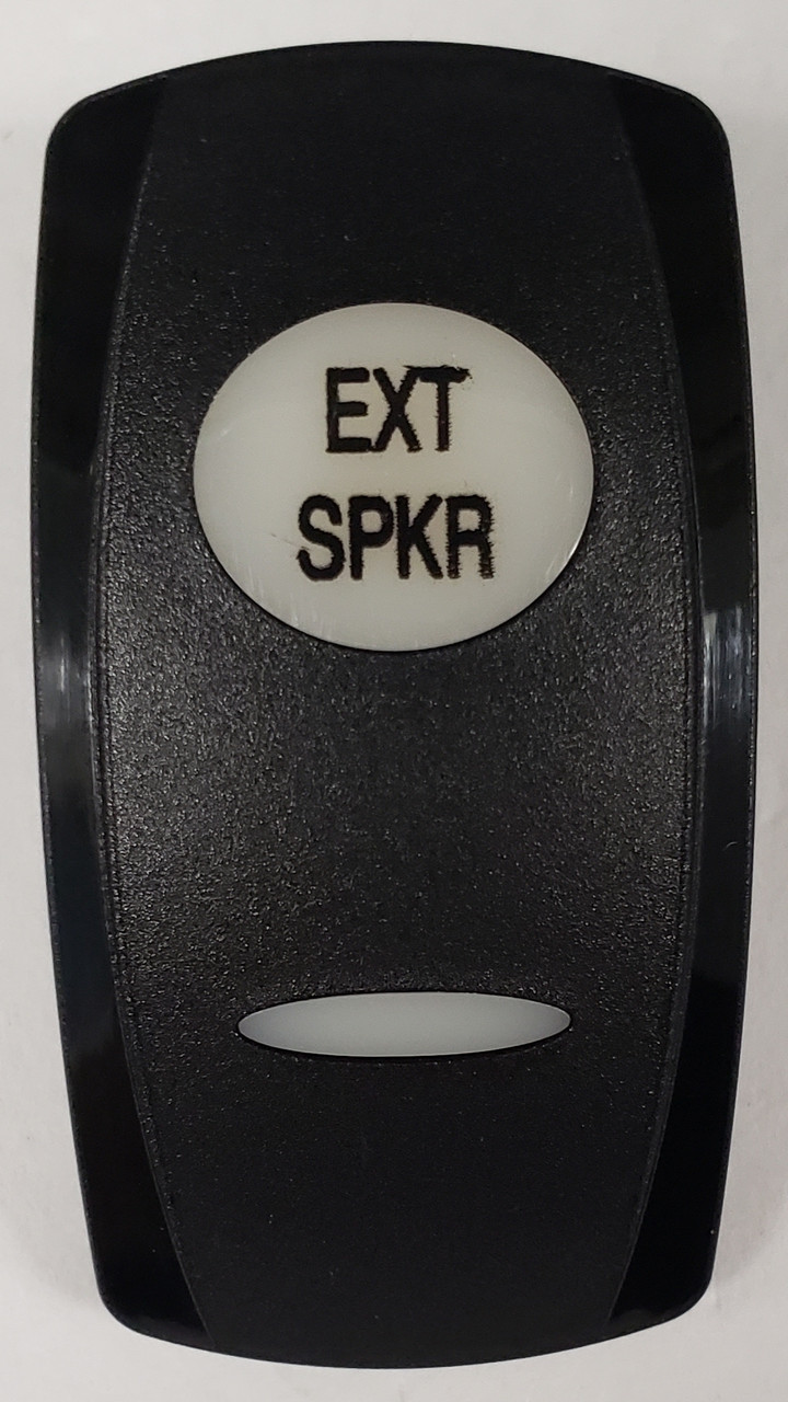 Exterior Speaker Carling V Series Custom Rocker Switch Actuator Hard
