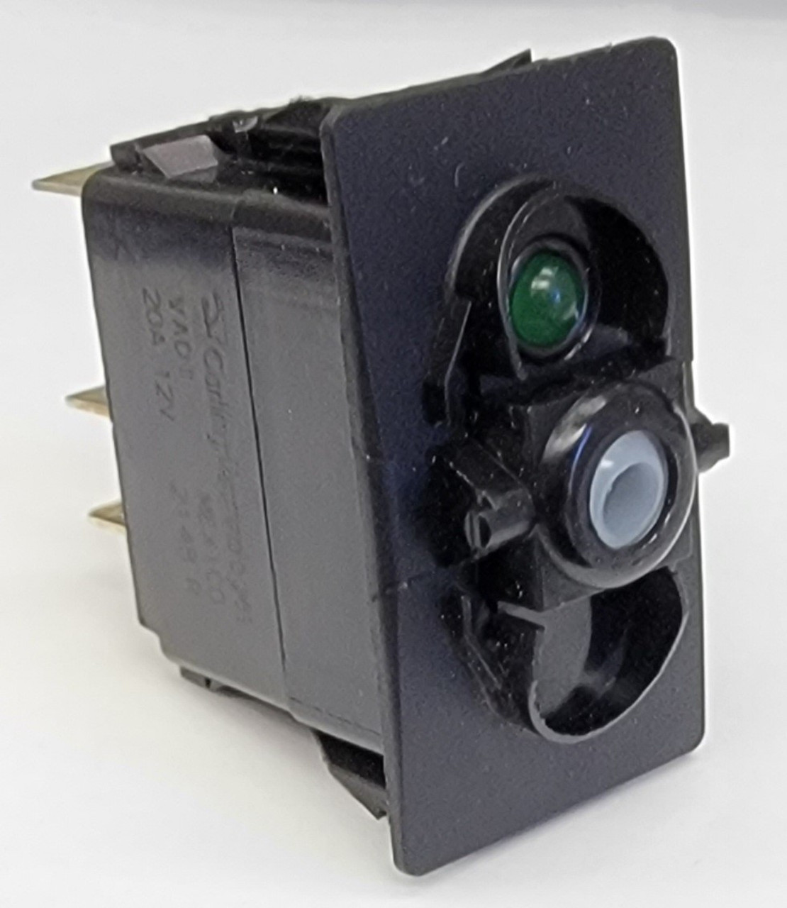 Vad1ah0b On Off Double Pole Rocker Switch Carling V Series Single