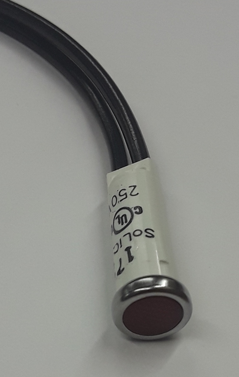 250 Volt Neon Red Indicator Light 2152-1-12-20310