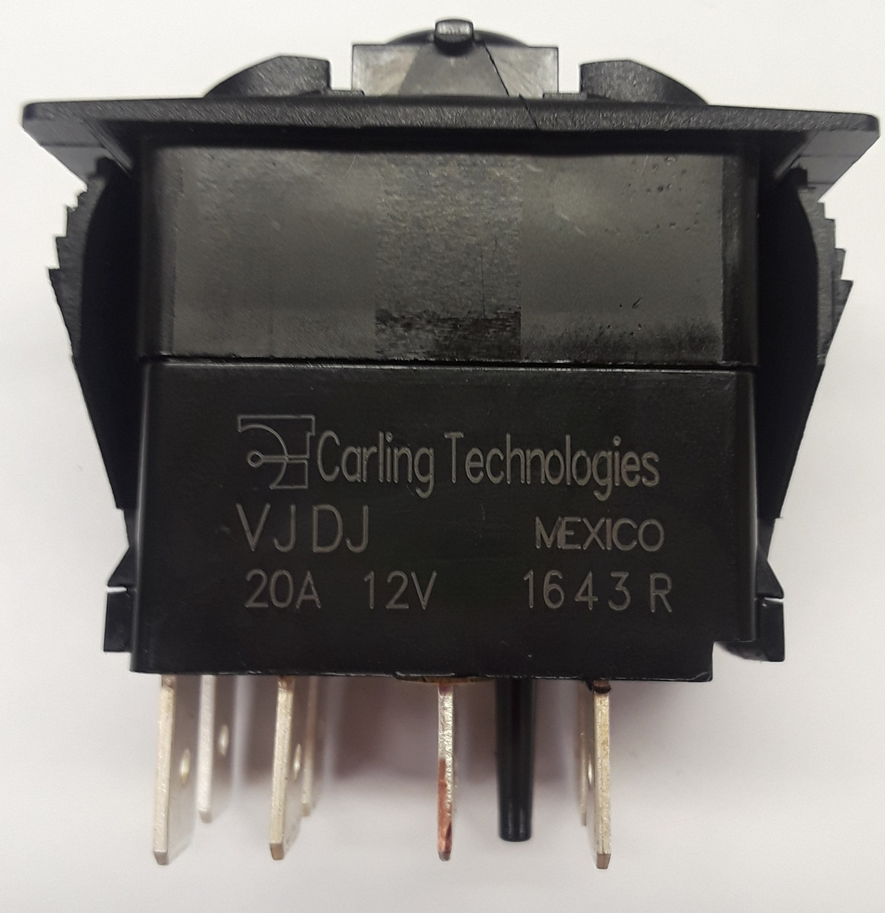 Vjdjd66b Carling V Series On Off On Rocker Switch Two Dependent Lamps