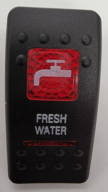 Rocker Switch Actuator Vvascxx Carling V Series 2 Red Lenses Fresh