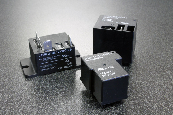 CIT Relay Offers the J115F1 Relays up to 50 amps - Spemco Switches