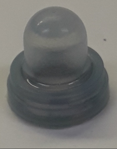 Clear Push Button Switch Boot 3/8-32 Thread C1221/23 4