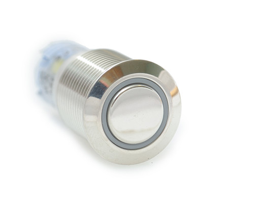 CH2LESG110S 16 mm Anti Vandal Sealed Latching Push Button Switch, 110 ...