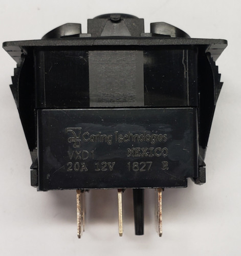 Special Carling V Series Rocker Switch, Double pole, triple throw, On ...