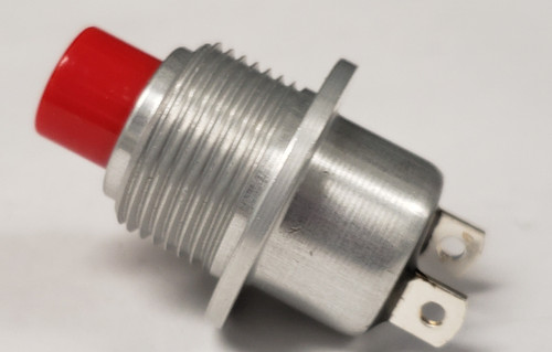 P3-61111 Potted Normally Open Momentary Push Button with Red Button