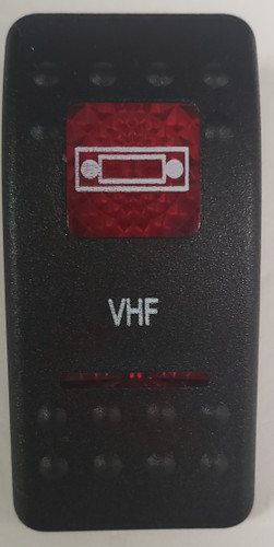 Rocker Switch Actuator Vvascxx Carling V Series 2 Red Lenses Vhf