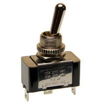 Toggle Switch Single Pole On-On Solder Terminals