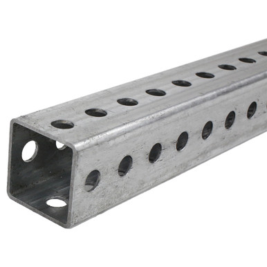 4 ft Sq Galvanized Steel Square Post