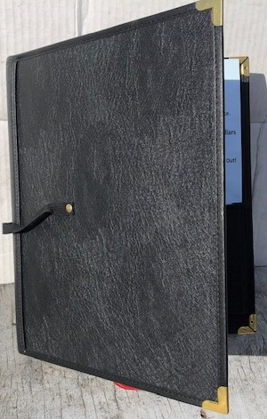 Regular standard Folder from cbp black folder