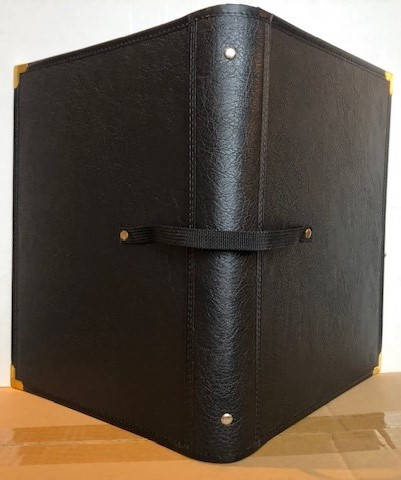 Deluxe Mini Black Folder with 3/4 Adapter