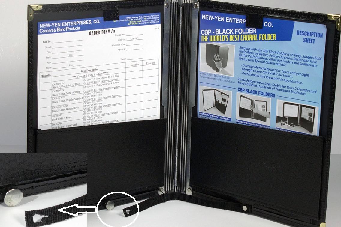 New and Improve Black Musical Folders - New-Yen Enterprises Co. (CBP ...