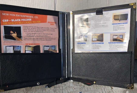 Deluxe Snap Folder from cbp black Folder