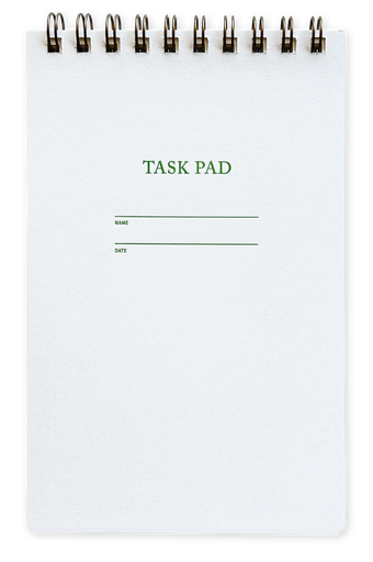 Task Pad Courtside - postscript