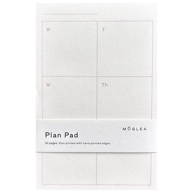 Square Weekly Pad - postscript