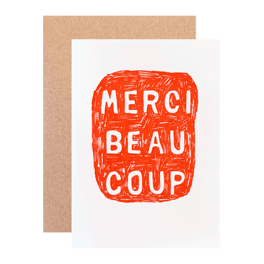 Merci Beau Coup Letterpress - postscript