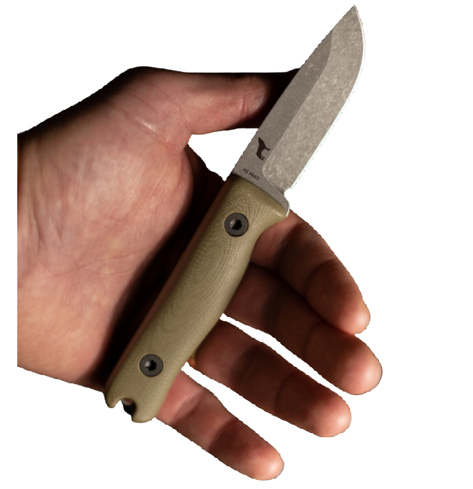 Reiff F3 EDC, OD Green G10 / Acid Stonewash CPM 3V, Kydex Sheath