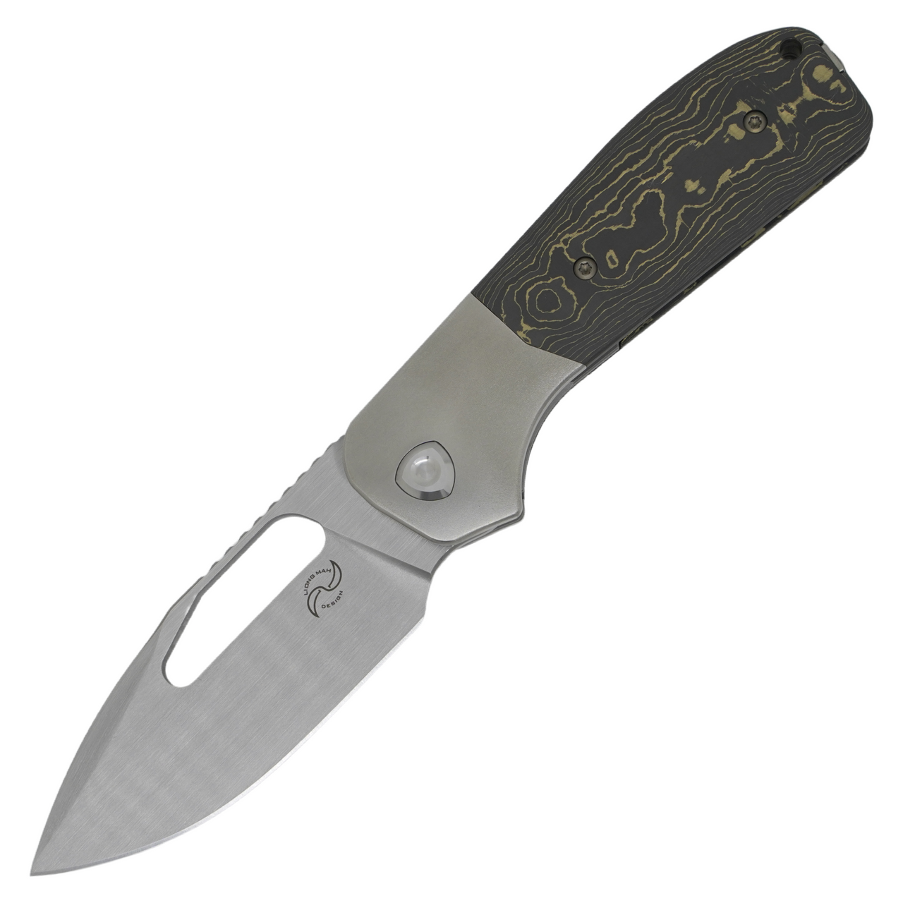 Liong Mah Design Field Duty 3.5, Camo Gold Fat Carbon / Hand Rubbed CPM ...