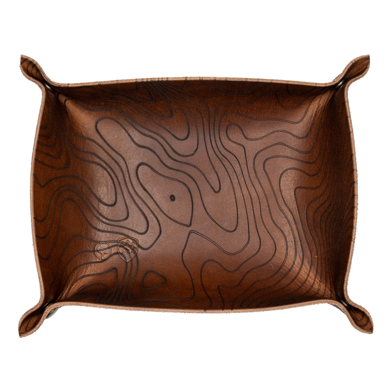 Redeemed Creations Co. x REC Packable Valet Tray English Tan Topo