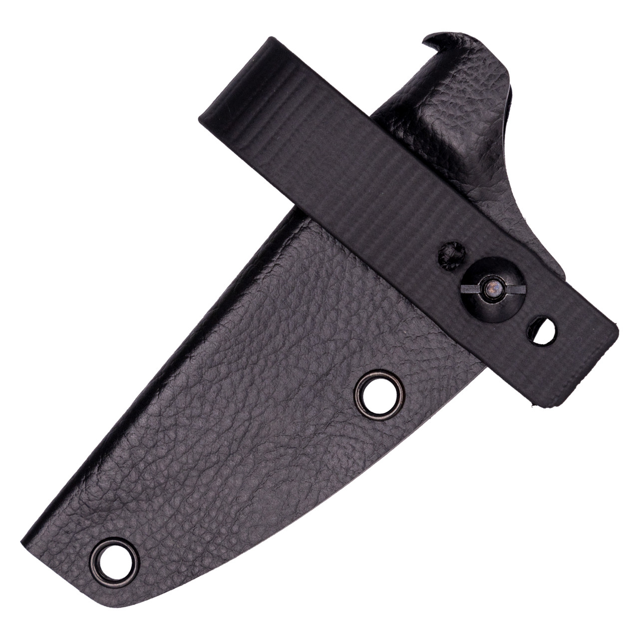 JakebCreates Schmeat Swedge, Brown Linen Micarta, Black Pins / AEB-L