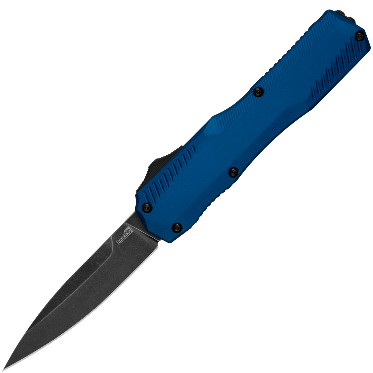 Kershaw Livewire OTF, Blue Aluminum / Blackwash CPM MagnaCut - 9000BLUBW