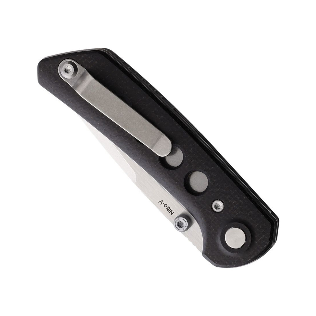 Reate Knives PL-XT Pivot Lock Black Micarta / Stonewash Nitro-V