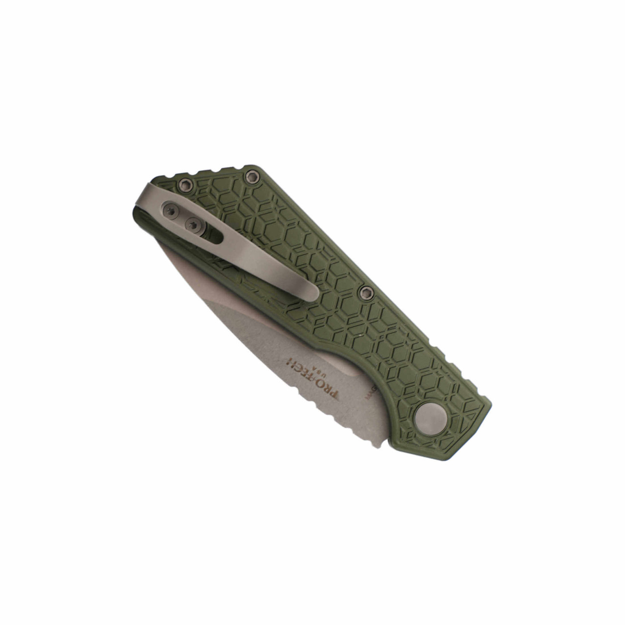 ProTech Strider PT+ OD Green Magnacut Auto Knife