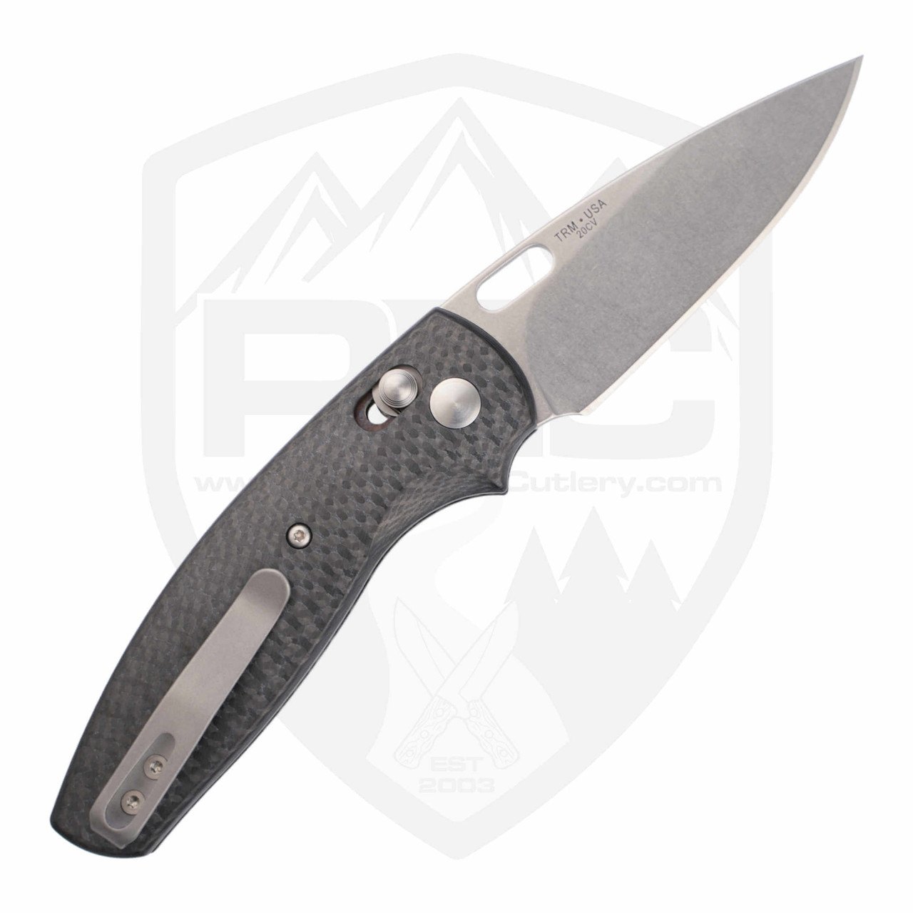 TRM Bulldog 3D Smooth Carbon Fiber, Stonewash 20CV