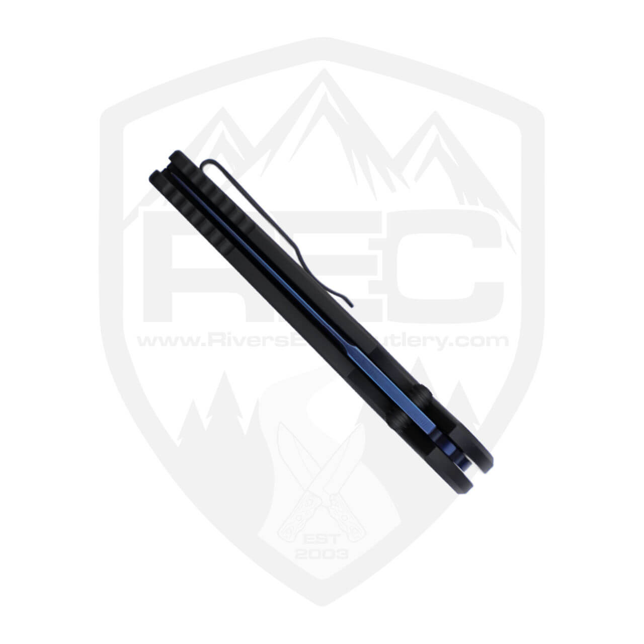 ProTech TR-3 Integrity | Black with Sapphire Blue S35VN