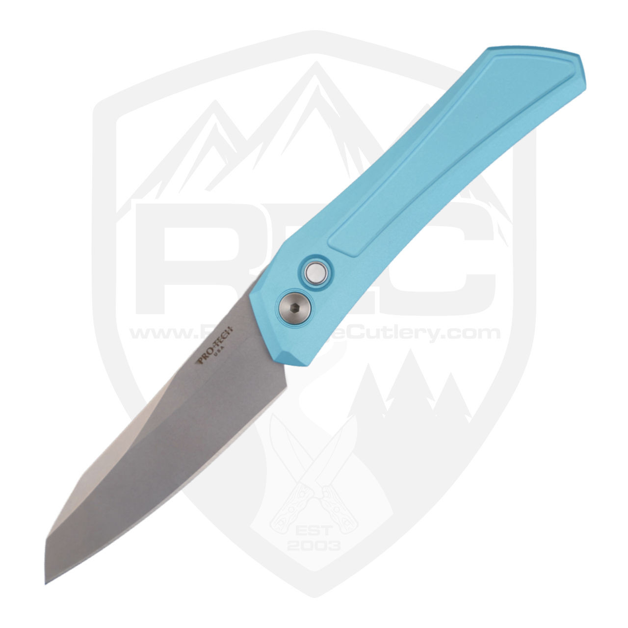 ProTech Oligarch Tiffany Blue Aluminum, Stonewash MagnaCut