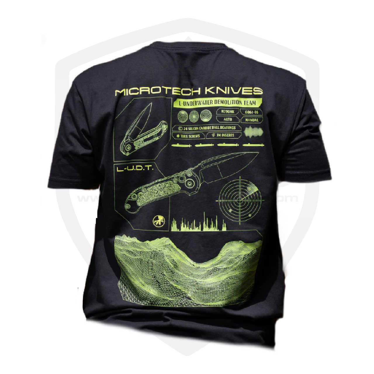 Microtech L.U.D.T. Night Vision T-Shirt, Large - M314-4