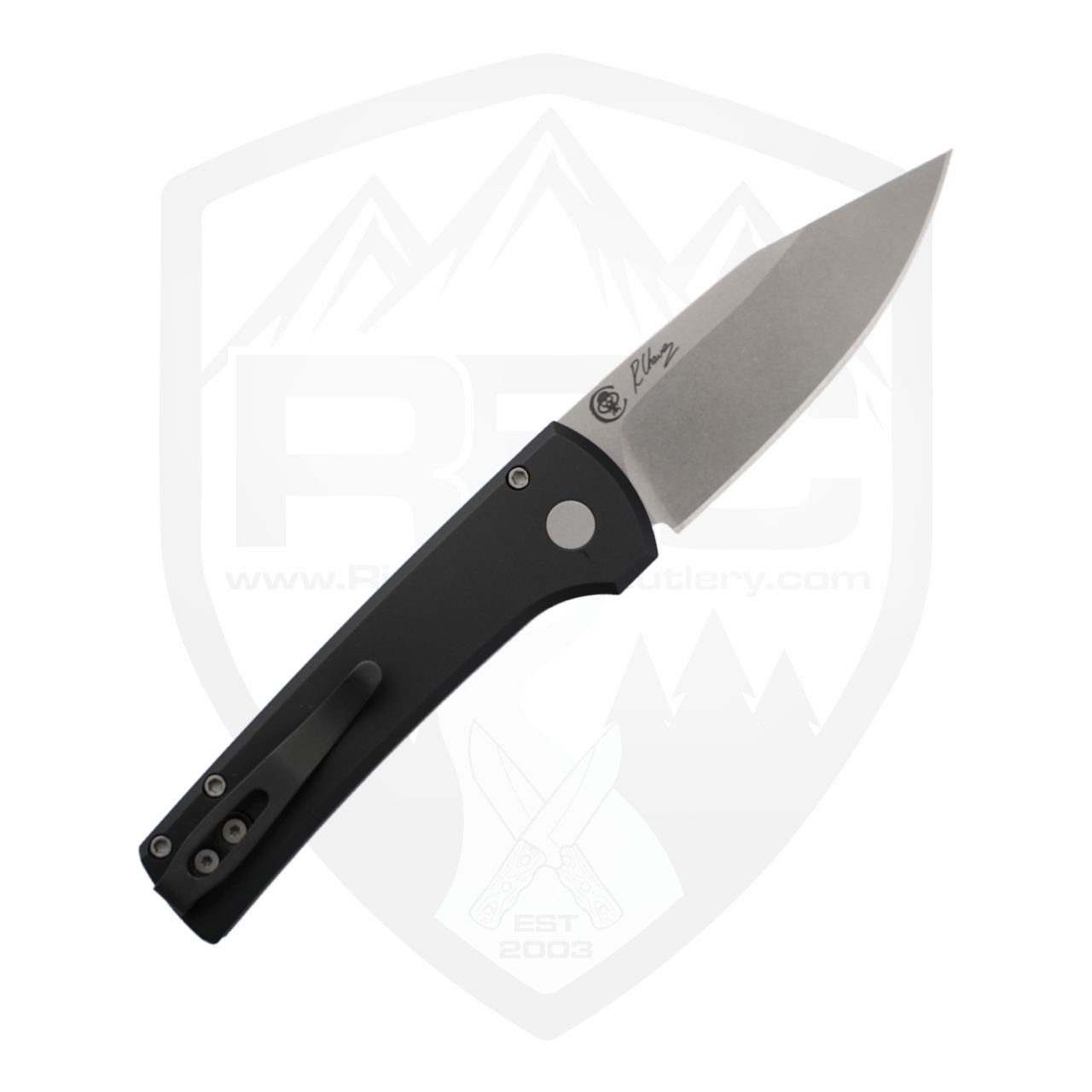 ProTech Scapegoat Compact Auto, Black Aluminum, Stonewashed MagnaMax ...