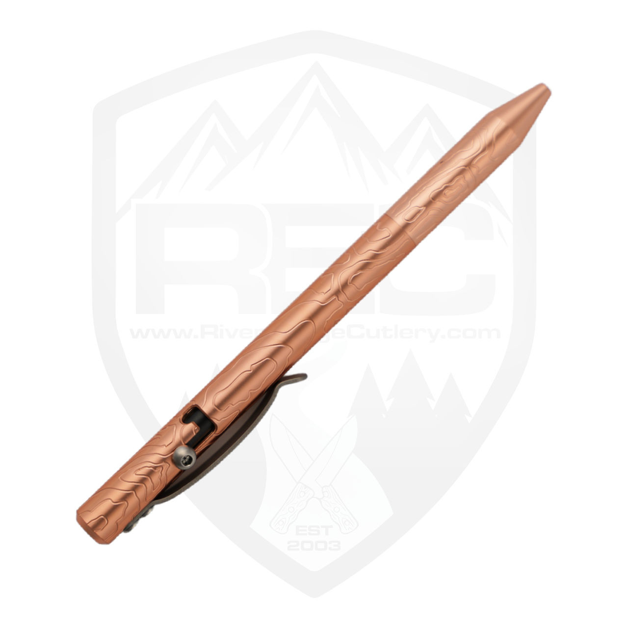 CountyComm MadMaxCo Design Copper Bolt Action Pen - Gen 2
