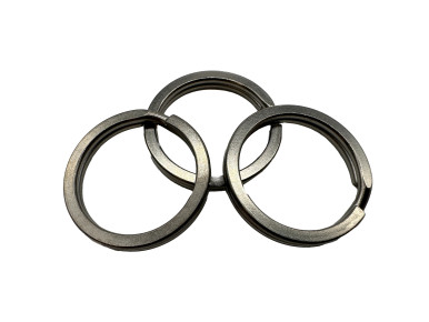CountyComm 35mm Titanium Split Rings, 3 pack