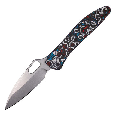 Serge Knives Production Rager | Nebula Fat Carbon with N690