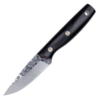 Warlander Fletcher, Black Diamond Richlite / 2-Tone 1084 Steel