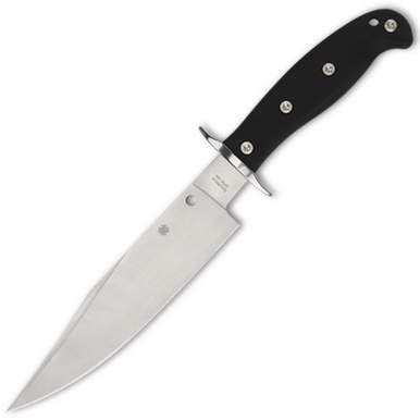 Respect Bowie | Spyderco Fixed Blade Knife | 7.94" Blade